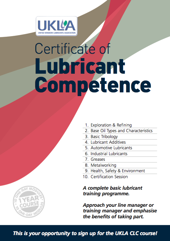 UKLA - United Kingdom Lubricants Association