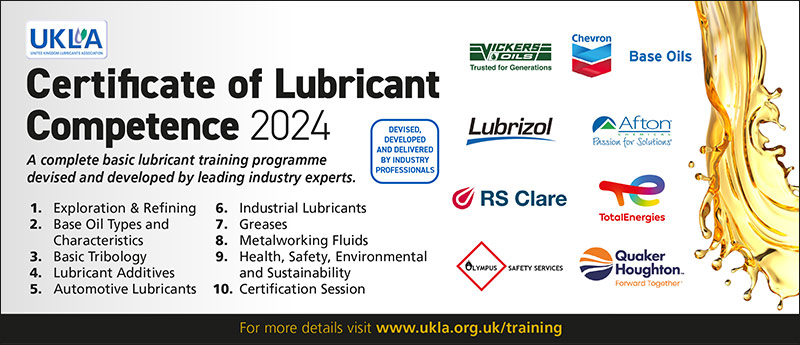 UKLA - United Kingdom Lubricants Association